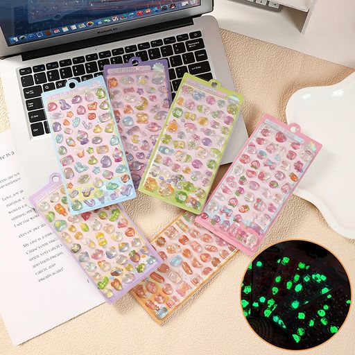 🍰【3d立体中空ぷくぷくシ】高品質なドロップシールは、驚くほど立体感があり、豊かな質感とフォルムで一度貼ったら忘れられない思い出となるでしょう。韓国の可愛いキャラクターたちが生き生きと描かれています。一度手に入れたら、ずっと...