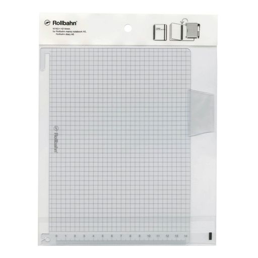 素材 :PVC(塩ビ) 生産国 :日本 サイズ :横190x縦245mm(ヘッダー付き) 仕様 :ロルバーンポケット付メモ/ダイアリー A5サイズ対応