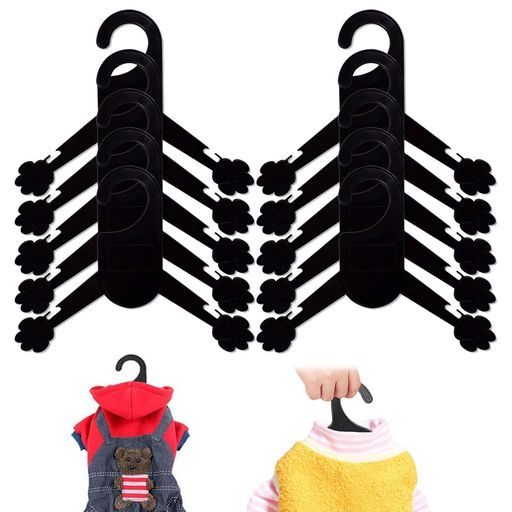 【製品説明】▲パッキングリスト:10*犬 服 ハンガー ▲サイズ:高さ:約15.5cm、幅:約18cm▲重量:16g/枚 ▲素材:プラスチック ▲色:ブラック 【プラスチック】この 犬はンガー は優質なプラスチックの素材で作られて柔軟性と耐...