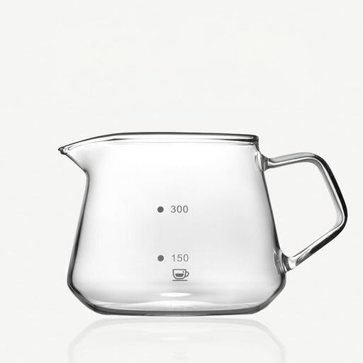 コーヒーポット:450ml、ホウケイ酸ガラス 高品質な材料:コーヒーサーバーはホウケイ酸ガラス製で、非常に高い耐熱性と耐寒性を持っています。冷たい水で洗ったばかりのコーヒーサーバーに180°の熱水を注いでも、爆裂することはありません。 洗い...