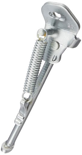 14インチ幼児車用サイドスタンド ロックなし クロームメッキ仕様 製品寸法:L14サイズ(156mm) 重量:14サイズ/320g
