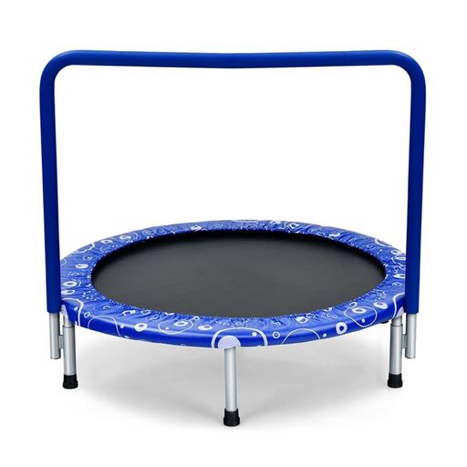星(塗り潰し)【色】ピンク/ブルー【素材】スチール+PP+PVC【サイズ】幅82x奥行90x高さ80cm;ジャンプクロス直径:76cm【全体重量】6kg【耐荷重】150kg 【高い安全性】この子供用ミニトランポリンには、お子様の足を不慮の事...