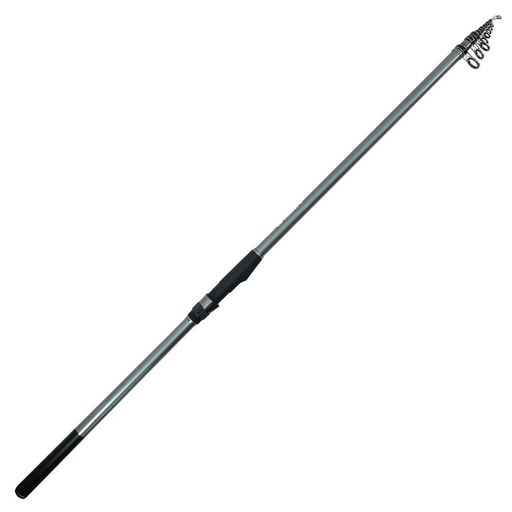 全長:5.3m 継数:5本(振り出し) 仕舞寸法:約116cm 自重:342g 先径:1.5mm 元径:25.6mm 錘負荷:5~15号 使用素材:カーボン86% グラス14%