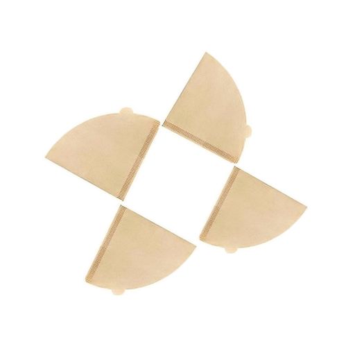 【使いやすい】- 垂れ下がった耳が付いたドリップコーヒーフィルター、操作が簡単、使用後に掃除する必要がなく、100%生分解性です。 【清潔で健康】 v60 フィルター,コーヒーフィルターは無漂白で、健康と衛生を確保するために化学薬品は添加さ...