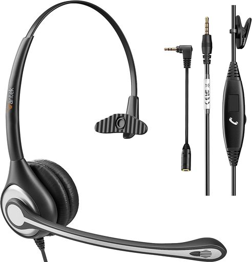 【クリアな通話】:ブロードバンド音声の3.5 MMジャック接続PC用ヘッドセット、自然な聴力が体験でき、明確な通話を実現し、仕事の効率を向上させます。ノイズキャンセリングマイク付きので、背景騒音を低減し、音響衝撃保護は聴覚を保護します。 【...