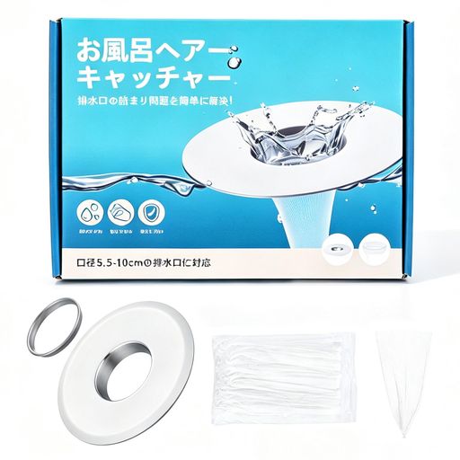 1.📏【お風呂・洗面台対応仕様】 排水口の内径約55~100mm、パネル外径約140mmに対応。ユニットバスや洗面台の排水口に幅広くフィットします。パッケージ内容:加厚304ステンレスパネル(厚み1.2mm・重量140g)x...