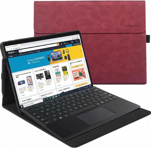 ⭐【対応機種】Surface Pro 11 &amp;Surface Pro 10 2024&amp;Surface Pro 9 2022; ⭐【キーボードと互換性あり】キーボードを付けたままでも収納が可能なサーフェス専用ケースです。 ⭐【...