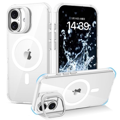 【対応機種】このケースはiphone 17に適合します。スクリーンプロテクターは付属していません。精密なカットアウトにより、ボタンの操作性が良く、ポートの使用も容易で、機能性に何の影響も与えません。 【強力なN52マグネット付き&amp;便...