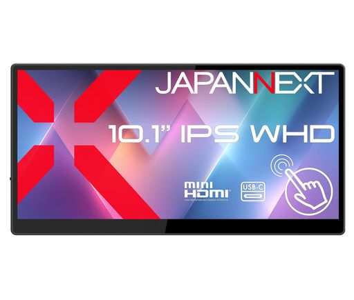 ビジネス 10.1インチのIPSタッチパネルを搭載したモバイルモニターです。コンパクトな10.1インチサイズで設置しやすく、サブ画面として使いやすいワイドHD(1540x720)解像度を採用しています。 10点マルチタッチ対応のタッチパネル...
