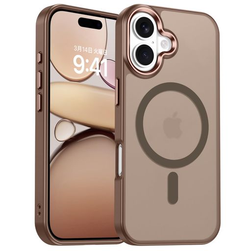 【対応機種】このケースは iphone17 に適合します。スクリーンプロテクターは付属していません。精密なカットアウトにより、ボタンの操作性が良く、ポートの使用も容易で、機能性に何の影響も与えません。 【MagSafe対応・安定的に充電】こ...