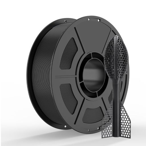 iSANGHU TPUフィラメント 1.75mm 3Dプリンター専用フィラメント 寸法精度プラスマイナス0.02mm フィラメント互換 Bambu LabフィラメントFDMプリンター 1KG TPU 95A 黒色