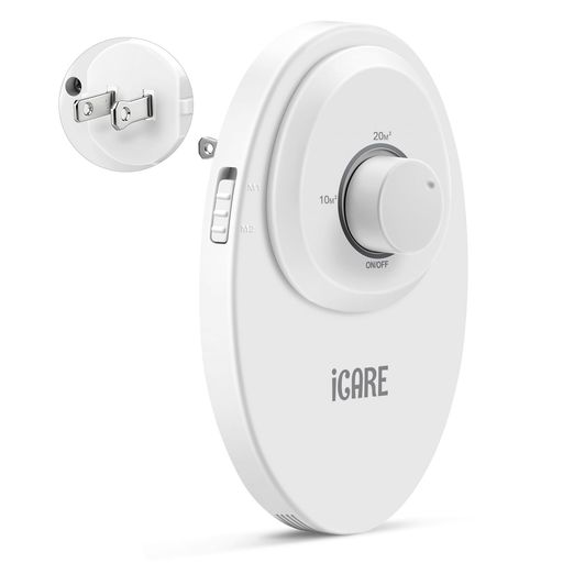 ICARE オゾン脱臭機:毎時120mgの低濃度オゾンを発生し、調理中の煙やペット臭やタバコなどの強いニオイを効果的に除去します。空気をリフレッシュし、不快な臭いを軽減することで、新築・リフォーム後の空気清浄や、日常的なニオイ対策、より清潔...