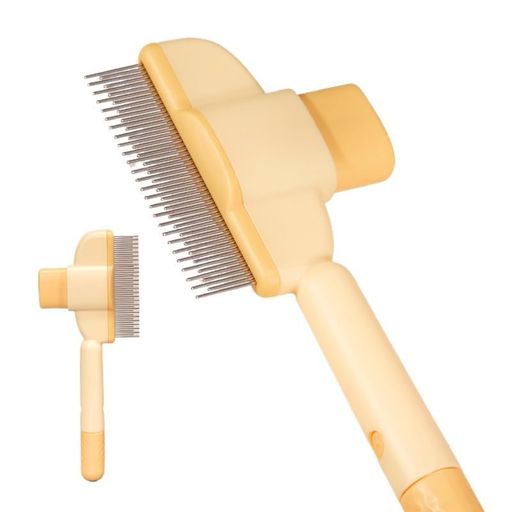 【絡まりを簡単に解消】:特別な櫛歯設計で毛の絡まりを簡単に解消。引っ張りを減らし、ペットにストレスを与えません。 【抜け毛をしっかり除去】:無駄毛や抜け毛を効果的に取り除き、部屋の毛の飛び散りを防ぎます。清潔な環境を保てます。 【自動掃除機...
