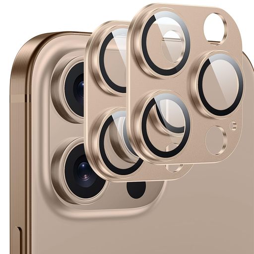 【iPhone 16 Pro完全対応モデル+高耐久素材】 iPhone Pro専用設計の四角台座部はアルミ合金製、レンズ保護部は旭硝子製9H強化ガラスを採用。高硬度で傷・衝撃からレンズを完全ガードいphone 16 Proカメラ保護に最適、...