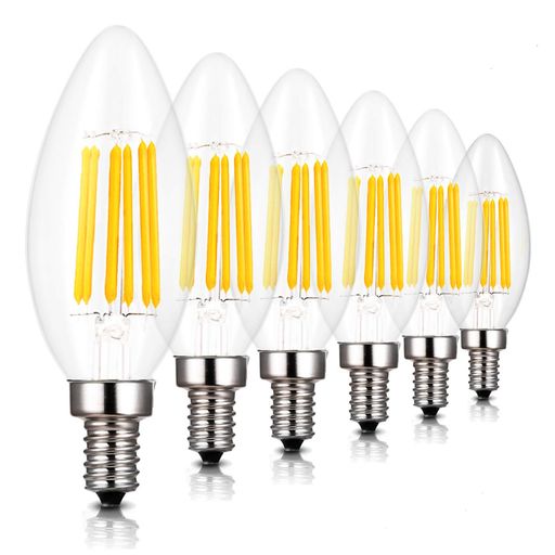 C35 LEDシャンデリア電球 定格電圧(周波数):AC90-130V、定格消費電力:6W(白熱電球60W相当)、全光束:550LM、色温度:電球色2700K、口金:E17 高輝度で、省エネなので、従来の白熱電球と比べ、消費電力は約90%を...