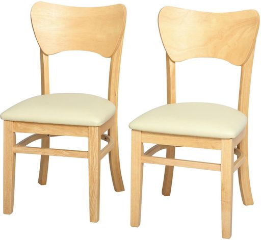 サイズ (約) :幅41x奥行47.5x高さ80.5(座面高43.5)cm、組立工具付き 本体重量(約):5.5kg(1脚) 素材・材質:構造部材/天然木、ラッカー塗装、座面/張り材/合成皮革、クッション材/ウレタンフォーム 生産国:ベトナ...