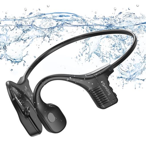 ゲーミング 【IP68防水規格&amp;超軽量、スポーツに最適】:当社の水泳専用の骨伝導イヤホンは最も高い防水性能を備えていて、IP68に準拠する防水・防塵ボディにより、水深2mまでの完全水没に耐えることができるため、プールでの水泳のほか、...