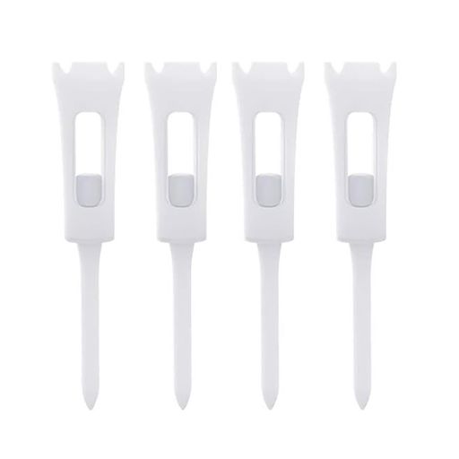 【サイズ】全長:83mm,重量:4g,材料:由PC,颜色:乳白色 【首振り機能】が飛距離アップに繋がるゴルフティー,カップ部分が伸びて360°首振りするので、インパクト時の抵抗を削減してクラブが振り抜きやすくなります! 【こていせい】ショッ...