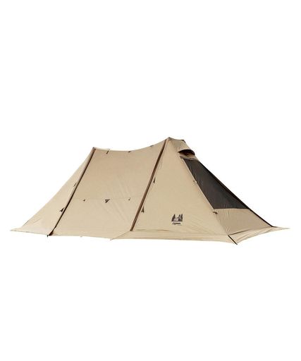 総重量(付属品除く):6.9kg、付属品重量:約2.9kg (内容)フライ: 約5.4kg、ポール:約1.5kg 素材 フライ:ポリエステルリップストップ75d(耐水圧 1800mm)、ポール::6061アルミ合金Φ22/14.5mm 付属...