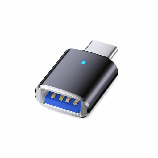 【製品内容】Type-C to USB 3.0変換アダプターブラック1個入。 【持ち運びに便利】コンパクトで軽量なので、持ち歩いて使っても負担にならず、リュックに入れてもスペースを取らない。 【多シーン使用】携帯電話を接続し、USBディスク...
