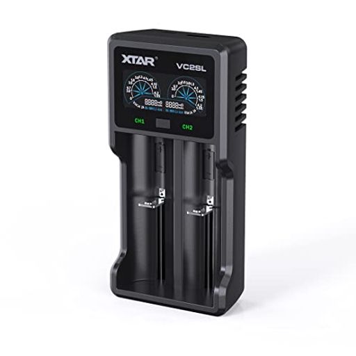 【対応電池】リチウムイオン電池/ニッケル水素電池/ニカド電池を同時に対応できます。3.6V/3.7Vリチウムイオン電池10440/ 14500/ 14650/ 16340 / 17335/17500 / 17670/ 18350/ 1849...