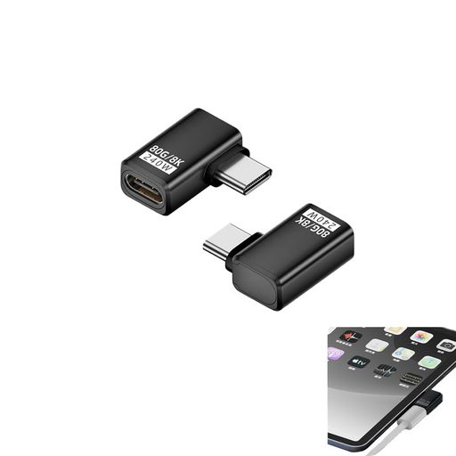 1.【USB-C L字 変換アダプタ】USBコネクタ-- タイプC オスからメスに変換するL字アダプタです。 2.【直角設計】90度直角設計で、ケーブルの抜き差しが便利になります。また、ケーブルの折り曲げ及び断線を有効的に防止できます,優れ...