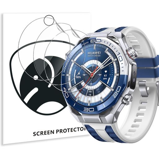【対応機種】HUAWEI WATCH Ultimate 2専用保護フィルムに設計されています。ご購入の際は、機種にご注意ください。 【全面保護】TPU素材特有の弾力性と柔軟性により、耐傷性と耐衝撃があり、磨耗に耐え、滑り止め防塵、分裂防止な...