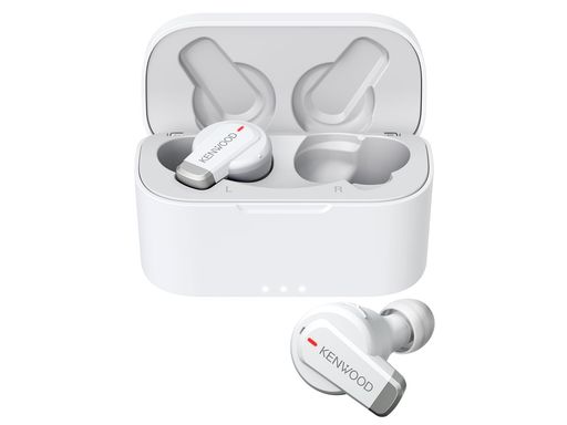 ゲーミング,ミュージック 【ステッカー付限定モデル】「KENWOOD」ロゴシール シールサイズ:横6cm x高さ3cm 透明シール 【2台の機器を同時接続できるマルチポイント※対応】PCでのオンライン会議、スマートフォンでの通話時などにBl...