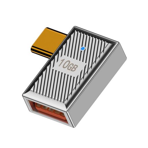 メカスタイルのUSB3.1アダプター。 革新的なパワーとSFハードコアデザインで、最終製品は完全に技術的で未来的なサイバーパンクスタイルです。 角度付きタイプなので、ポート周辺のスペースが限られていてもメスポートに接続できます。 最大10G...