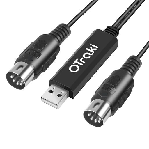 【ドライバー不要・簡単接続】ドライバー不要なプラグアンドプレイ仕様で、USB MIDI ケーブルを PC と電子ピアノやキーボードに接続するだけですぐに使え、初心者でも簡単に MIDI 接続環境を構築できます。 【高速伝送・安定接続】高品質...