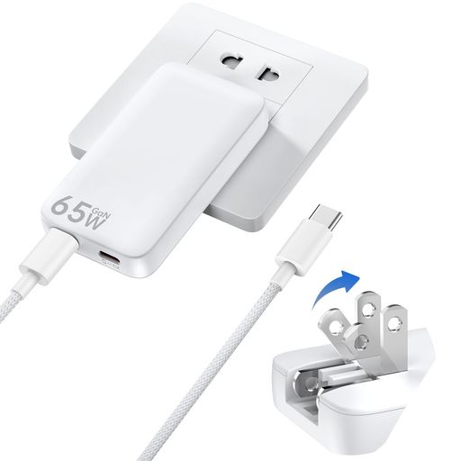 【超薄型設計・折りたたみ式プラグ】弊店のType-C対応65W急速充電器は、GaN技術で最薄部12mmのスリムデザインにより、省スペースでの使用が可能。そして、発熱を抑え、安全充電できます。折りたたみ式プラグを搭載し、持ち運びや収納時もコン...