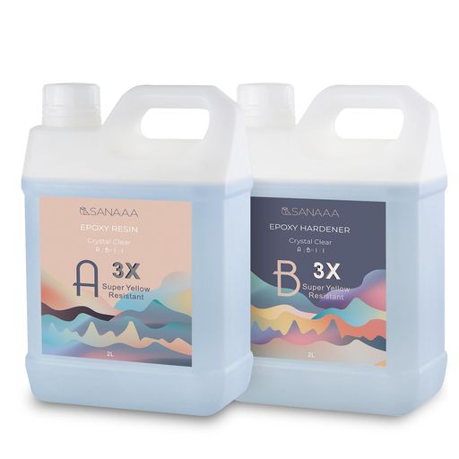 【超黄ばみ防止】SANAAAエポキシ樹脂は、UV安定剤と超黄ばみ防止剤を配合した改良された配合で、比類のない高光沢とガラスのような仕上がりを実現します。エポキシ樹脂は時間が経っても黄ばまないため、アートやDIY作品が何年も長持ちします。この...