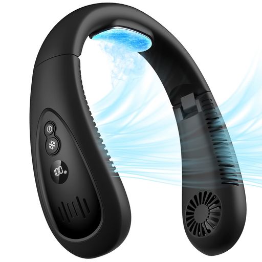 🧊🧊【即冷却プレート&amp;360°冷却エアフロー】ネックエアコンは、先進の半導体技術を搭載し、冷却フィンを2秒以内に15°C(59°F)まで迅速に冷却し、瞬時に涼しい感触をもたらします。同時に、業界トップ...