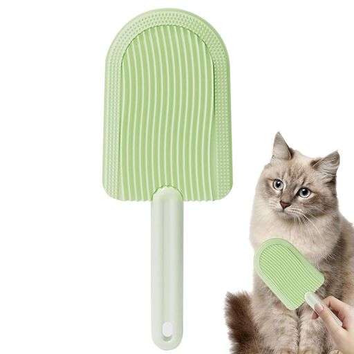 【商品の仕様】猫の毛ブラシ、サイズ:20.00x7.50cm 【高品質の素材】猫用タンコームは、柔らかいPPとTPRゴムを使用した耐久性のある構造と、猫の肌に優しくブラッシングしやすい優しい歯が特徴です。耐久性に優れた設計で、長くお使いいた...