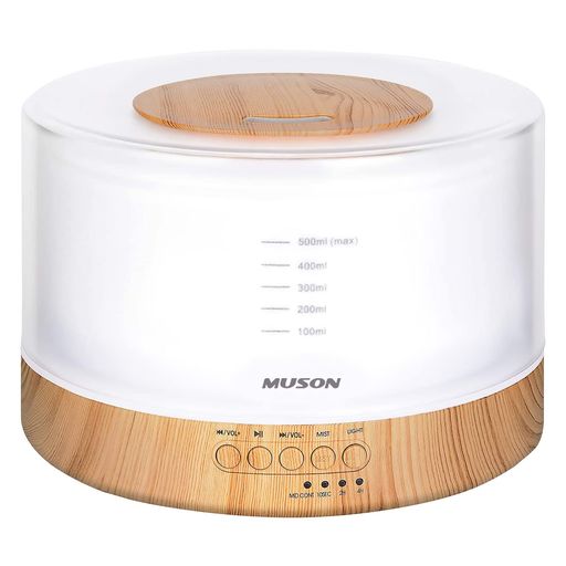 【花粉対策・加湿器 アロマ対応】超音波式加湿器は超音波で水をミストにして拡散します。加湿器の噴霧モードとミスト量も選択できます。一回500mlの水を注ぐと、連続スプレー&amp;強ミストで約11時間使えて、リズムスプレー&amp;弱ミストで...
