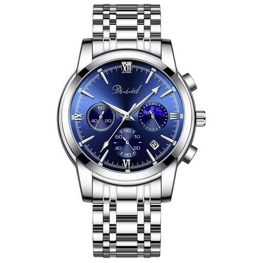 ⌚【高精度クォーツムーブメント 多機能クロノグラフ搭載】このメンズ腕時計は、高精度なクォーツムーブメントを搭載した腕時計 メンズで、長期間安定した正確な時間表示を実現する信頼性の高い時計です。クロノグラフ(秒表計時)機能・カレンダー日付表示...