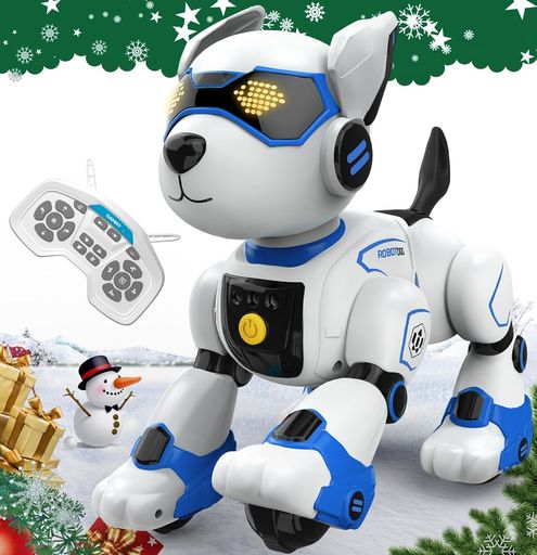 複数の操作方法: このロボット犬は、普通のおもちゃを超えて、子供たちのインタラクティブな遊び相手になります。操作、タッチ、ジェスチャー認識、または音声コマンドで簡単に操作できます。その多機能な特性により、この犬 ロボット おもちゃは、子供た...