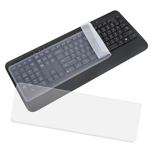 高い透明度:クリアな素材でキートップの文字が見やすく、キーボードのデザインを損ないません。 防水・防塵機能:水こぼしやホコリ、汚れからキーボードを守り、清潔に保てます。 静音・騒音低減:シリコンが打鍵音を吸収し、周りへの騒音を抑えて静かに使...