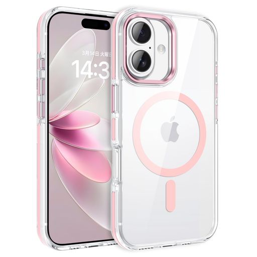 【対応機種】このケースはiphone 17に適合します。スクリーンプロテクターは付属していません。精密なカットアウトにより、ボタンの操作性が良く、ポートの使用も容易で、機能性に何の影響も与えません。 【N52マグネット付き&amp;MagS...
