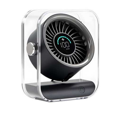 【2026年新型扇風機】進化した卓上扇風機は、スマートな空気循環で部屋全体に快適な風を届け、冷暖房効率を大幅アップ。強力大風量で暑い日も心地よく涼しく、リビングやオフィスの熱中症対策に最適な次世代型コンパクト家電です。暑い季節のマスク蒸れ軽...