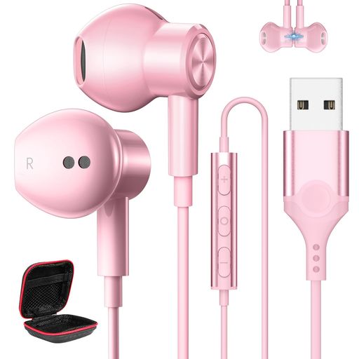 USB接続で挿すだけで使える:USB Type-Aプラグだから、Bluetooth不要と充電必要なし、ドライバのセットアップ等は不要でパソコンのUSBポートに挿すだけですぐに使え、イヤホンジャックのないPCでも簡単使用できる。Windows...