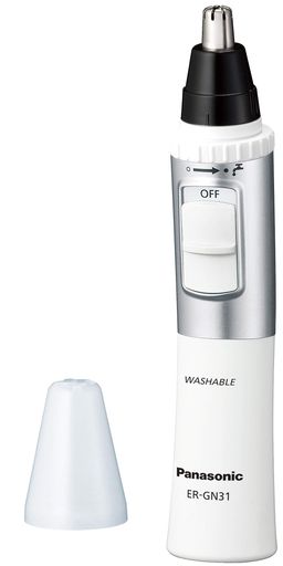 ドライシェービング 鼻毛だけでなくマユ、ヒゲ、耳とマルチに使えるエチケットカッター 「デュアルエッジ刃」で広範囲の毛を効率的にカット 本体ごと「そのまま水洗い」できるから、いつも清潔 「スマート洗浄」機能でかんたん水洗い 【電源方式】乾電池...