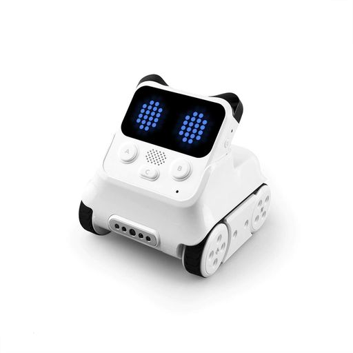 【かわいいロボットおもちゃ】Makeblock Codey Rockyは6歳以上の子供向け、すぐプレイできるロボットおもちゃです。子供が興味を持つかわいいパンダの形をしています。 エモパネルを操作すると、エモ ロボットは笑顔や怒りなどの表情...