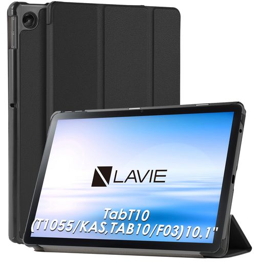 【対応機種】10.1インチタブレットLAVIETabT10(T1055/KASTAB10/F03)専用保護ケースNECPC-T1055EASLAVIETabT1010.1(2022)には対応していません。表面は柔らかいPUレザーを使用してお...