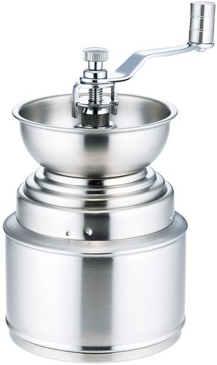 グラインド サイズ:170x145x99mm 本体重量:385g 材質:18-8ステンレス、ステンレス、セラミック(刃) 原産国:中国