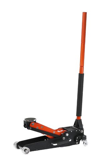■最大荷重:1.5トン ■揚幅:80mm~420mm ■本体サイズ:570(L)x250(W)x200(H)mm 質量:11.7kg 揚幅:80~420mm ハンドル長:925mm ■ハンドル長さ:925mm