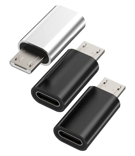 【Micro USB オス - USB C メス 充電器あだぷたー】typec ケーブル経由で Android プラグデバイスの充電と同期を行うための理想的なソリューションで、余分なケーブルを持ち運ぶ手間を省きます。 アンドロイド デバイス...