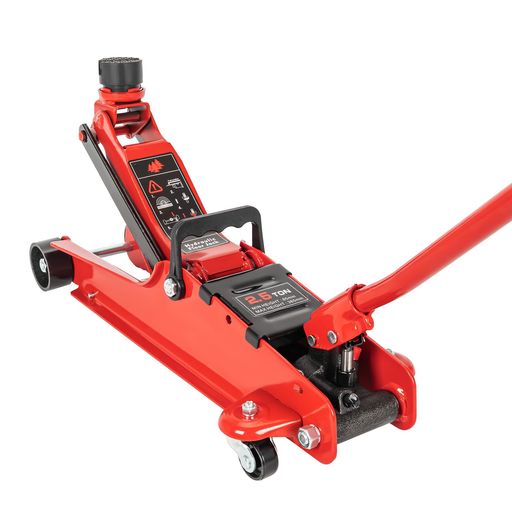 【製品情報】サイズ:奥行き 57x 幅 17.8x 高さ 11.5cm。重量:12.8kg。最大耐荷重:2.5トン(※車両重量ではありません)。最低高さ(約)85mm/最高高さ(約)360mm/ストローク長(約)285mm 【ダブルポンプシ...