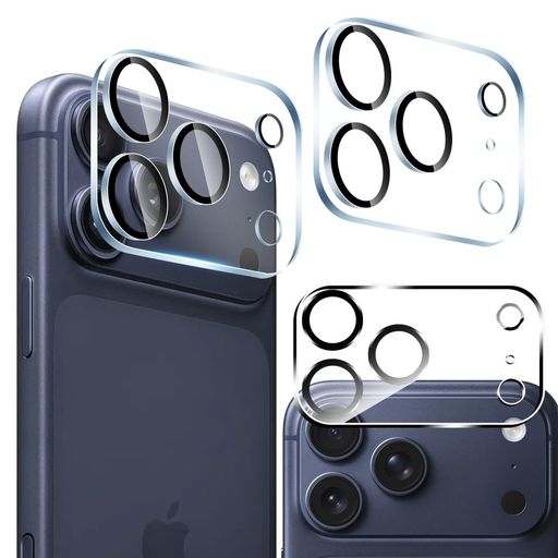 星(塗り潰し)【対応機種·スムーズな操作】 対応 iPhone 17 pro 専用 カメラフィルム(3枚入り)。【月販 30,000枚突破!お得な 3枚セット】 カメラ保護フィルム3枚のバリューセットは、お客様から大変好評をいただいており、...