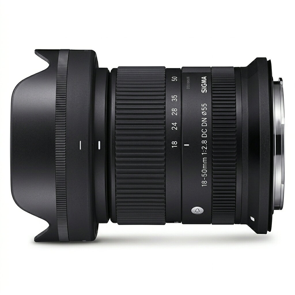 シグマ 18-50mm F2.8 DC DN カメラレンズ キヤノンRFマウント用 ズームレンズ 発売日：2024年7月11日 ●シャープな描写を楽しめる、大口径F2.8通し標準ズームレンズ 35mm判換算で28.8-80mmの使いやすいズ...
